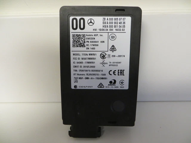 A0009059707 ORIGINAL MERCEDES-BENZ Radarsensor Sensor TWA EUR 100,00 ...