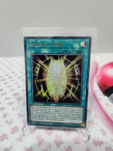YU-GI-OH! MAZE OF Millennia - Ancient Chant - MZMI-EN069 - 1st Edition ...