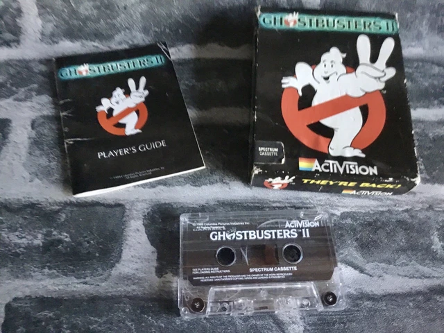 VINTAGE SINCLAIR SPECTRUM 48K Bigbox Ghostbusters Activision Game ...