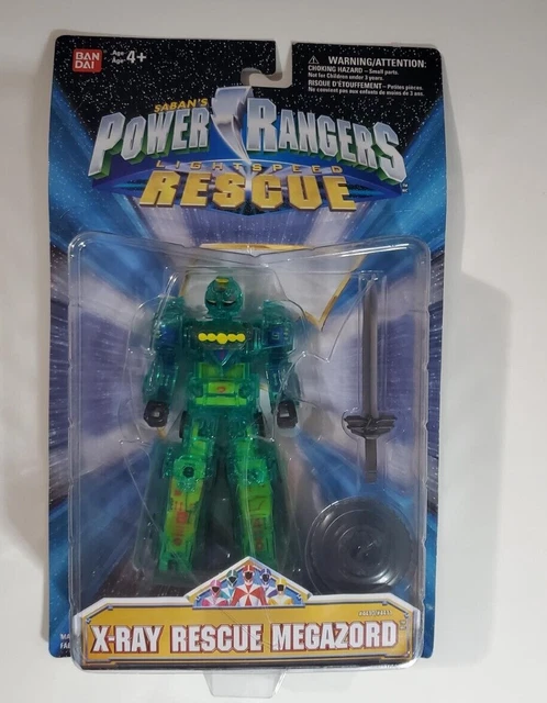 POWER RANGERS LIGHTSPEED Rescue 5" X-RAY Megazord neuf scellé en usine ...