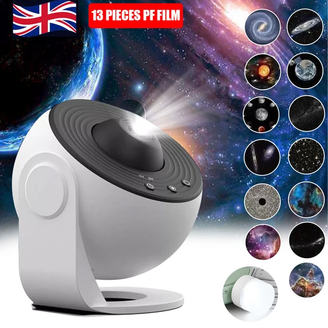 13PCS PLANETARIUM GALAXY Starry Sky Projector Night Light Rotating LED ...