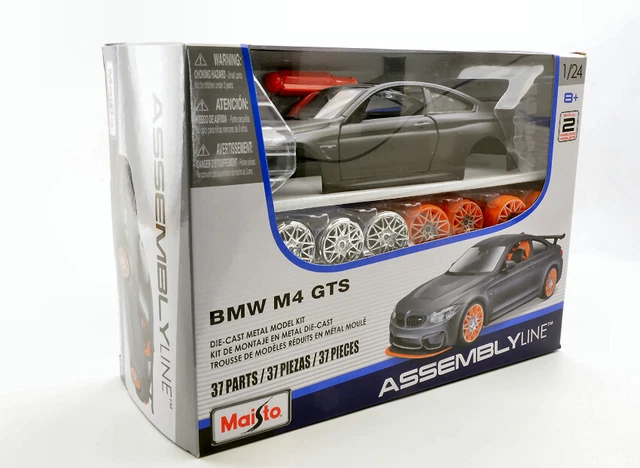 MINIATURE VOITURE MODEL Kit de Montage BMW M4 GTS 1:24 Modélisme ...