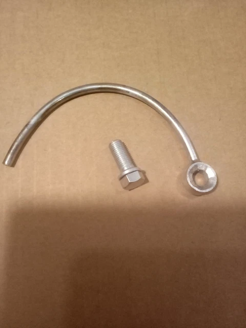 BSA GOLD STAR Tank Vent Pipe Breather Pipe & Bolt £27.72 - PicClick UK