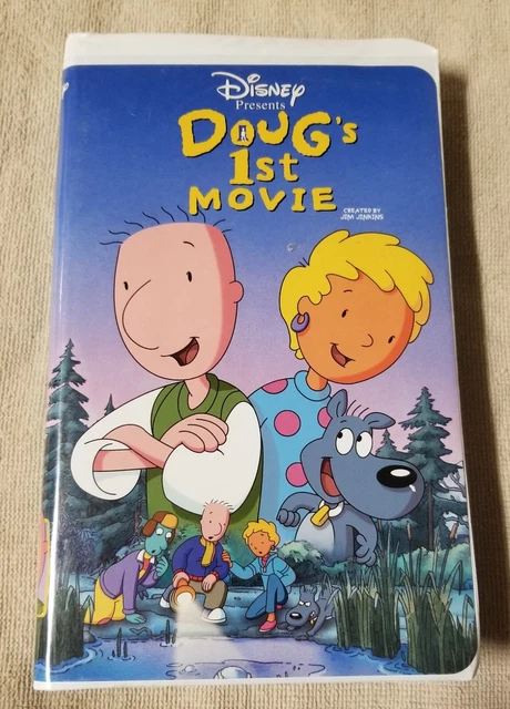 DOUG'S 1ST MOVIE Vhs Video Tape Walt Disney Animated Movie JIM JINKINS ...