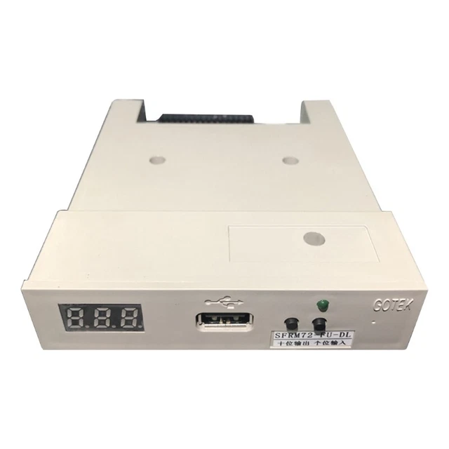 USB FLOPPY DISK Reader Drive Emulator 3.5in No for Driver Required Plug ...