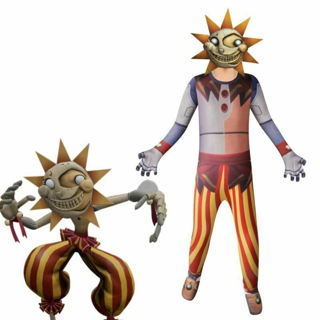 COSTUME COSPLAY KID'S Sundrop FNAF BOSS violation de sécurité EUR 25,16 ...