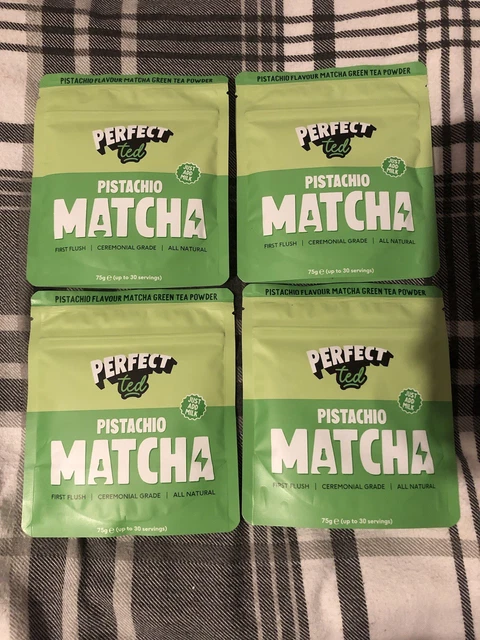 PERFECT TED NEW PISTACHIO Matcha Green Tea Powder 75g £6.99 - PicClick UK