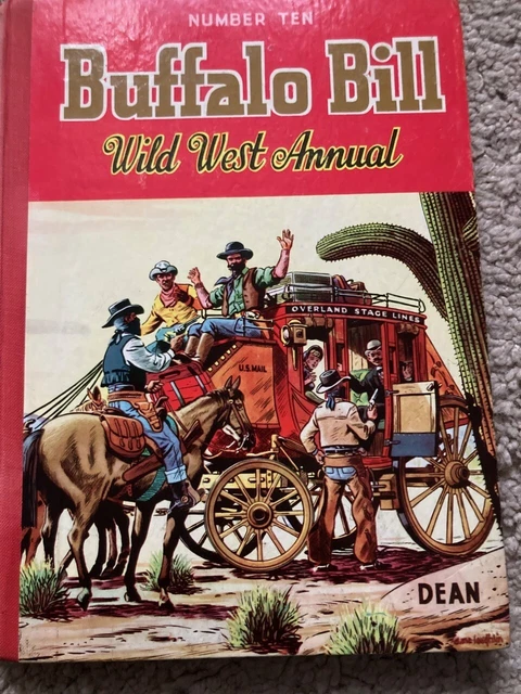 VINTAGE BUFFALO BILL Wild West Annual #10 Dean Lovely Condition £8.99 ...