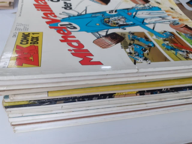 20 X ZACK Comic Box (Koralle, Alben) 1972-1981 Band 1,2,3,6 ...-43 EUR ...