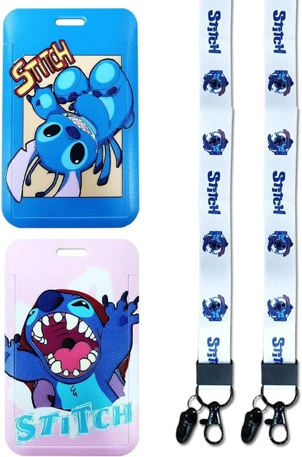 LILO & STITCH Lanyard Work School ID Card Holder Neck Strap Disney ...