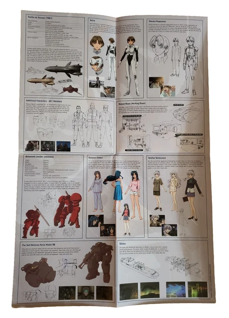 FULL METAL PANIC! Anime DVD Insert Double Poster Seina ADV Films ~14.5 ...