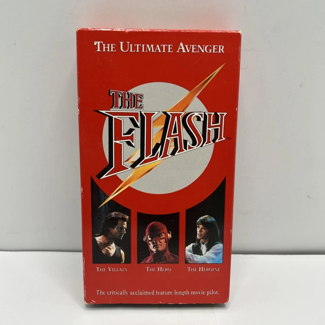 THE FLASH (VHS, 1992) Comic Book Movie TV Show Pilot Warner First Release OOP £12.06 - PicClick UK