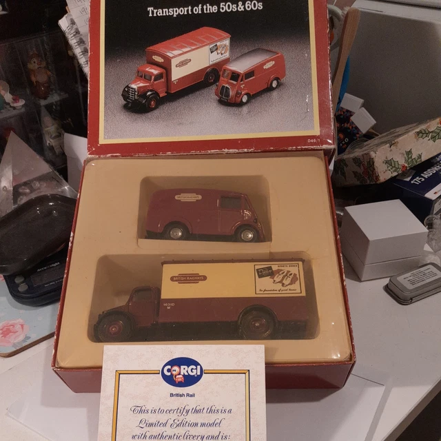 CORGI BRITISH RAILWAYS Transport of The 50's & 60's Limited Edition ...