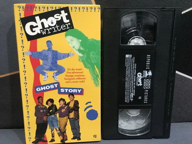 GHOST WRITER GHOST Story VHS Tape 1993 Kids Mystery TV Show Nike Funded ...