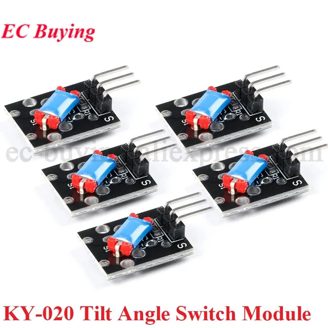 KY-020 TILT SENSOR Module Vibration Switch 5V Low Level Output for ...