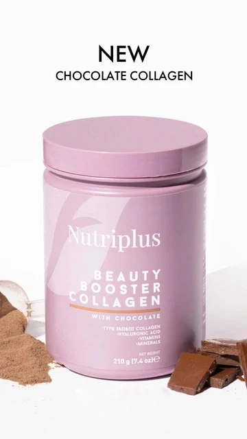 FARMASI NUTRIPLUS CHOCOLATE Beauty Booster collagen powder 💥 £29.99 ...