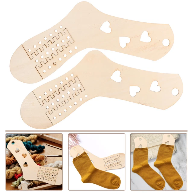 2 PCS HAND Knit Sock Form Blockers Knitting Machine Model £7.29 ...