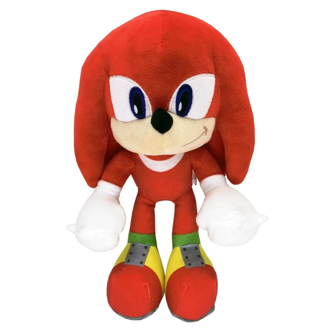 SONIC THE HEDGEHOG Knuckles 12" Large Plush Soft Toy Teddy £14.39 ...