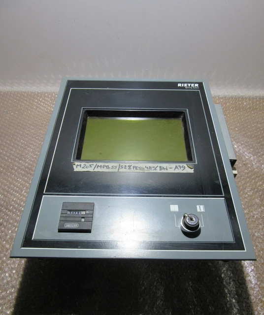 RIETER BEDIENPANEL OPERATOR Panel Bediengerät EUR 1.199,00 - PicClick DE