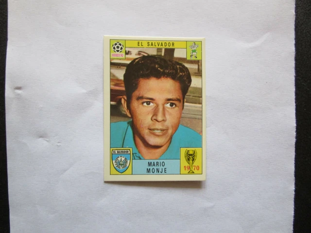 FIGURINA MEXICO 70 Originale Mario Monje El Salvador Come Nuova ! EUR 9 ...
