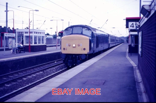 ORIGINAL 35MM SLIDE CLASS 45 LOCO NO 45127 AT MILL HILL BROADWAY 8/88 £ ...