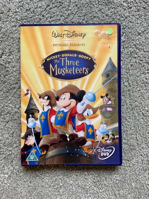 THE THREE MUSKETEERS - Mickey Mouse DVD (2004, U) £0.99 - PicClick UK