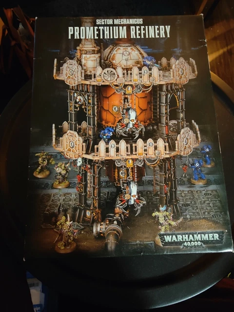 NMIB- SECTOR MECHANICUS PROMETHIUM REFINERY Citadel MINIATURES SET ...