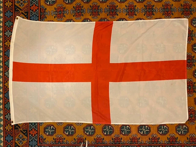 VINTAGE 1970'S ST george's English England flag- Militaria RAF / Cold ...