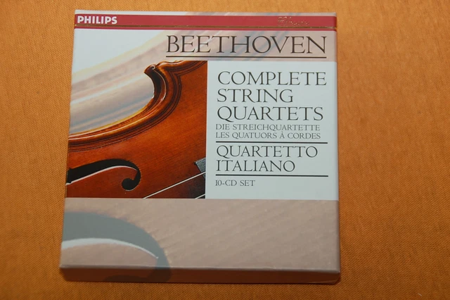 QUARTETTO ITALIANO BEETHOVEN Complete String Quartets German Philips ... QUARTETTO ITALIANO BEETHOVEN Complete String Quartets German Philips ...