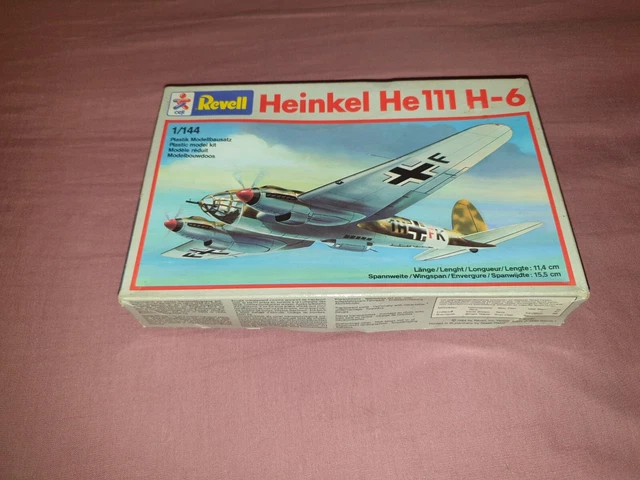 REVELL 1/144 4137 Heinkel He 111 H-6 Model Kit £8.00 - PicClick UK