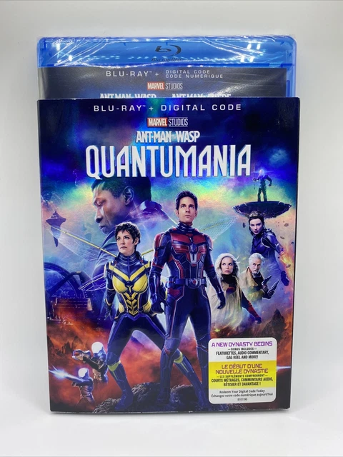 ANT-MAN AND THE Wasp Quantumania (Blu-ray+Digital+Slipcover) NEW $22.75 - PicClick CA