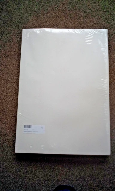 CREAM CARTRIDGE PAPER 130gsm White A2 Sketching Painting Art Paper £21. ...
