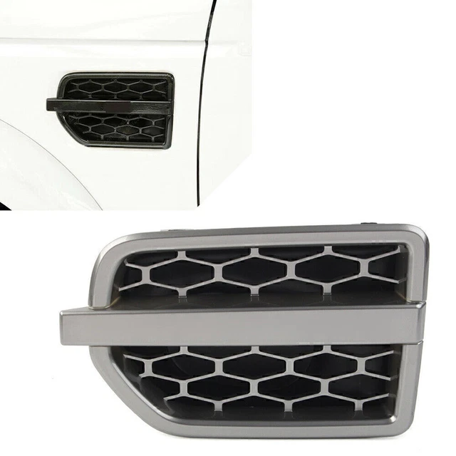 GRAY LEFT FRONT Grille Air Intake Fender Vent Grill For Land Rover LR4 ...