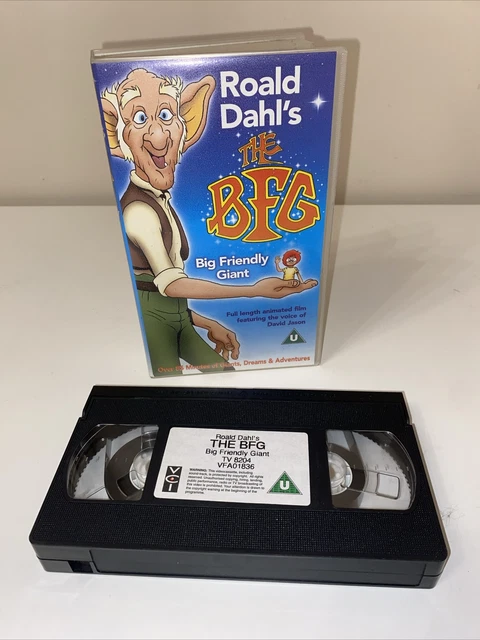 ROALD DAHL'S THE BFG (Big Friendly Giant) full length animation 1990 ...