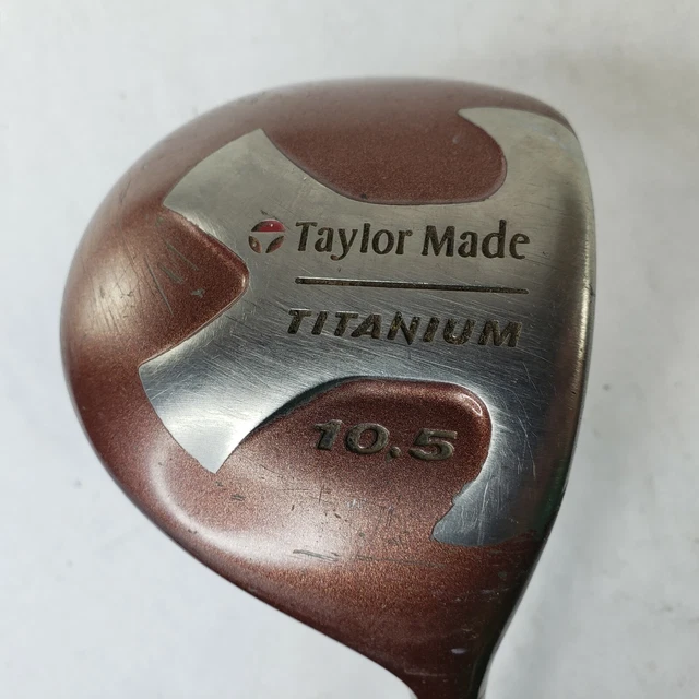 TAYLORMADE TITANIUM 10.5 Driver RH Bubble Shaft S-90 Plus $19.99 - PicClick
