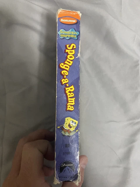 SPONGEBOB SQUAREPANTS - Sponge-A-Rama (VHS, 2003) $14.42 - PicClick CA