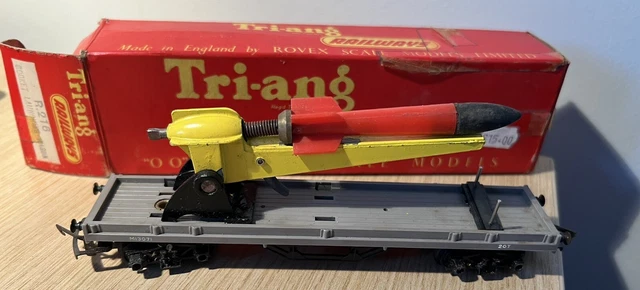 #978 TRI-ANG R.216 Rocket Launching Wagon in box £11.99 - PicClick UK