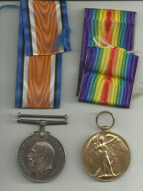 WW1 WAR & Victory Medals Bell Royal Marine Artillery Cleethorpes £45.00 ...