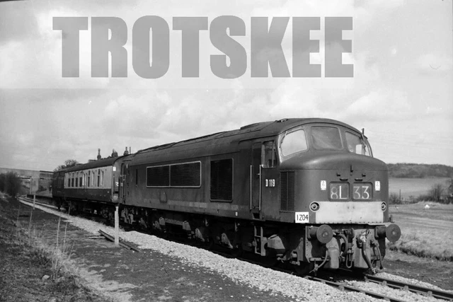 35MM NEGATIVE BR British Railways Diesel Loco Class 45 D119 c1960s SC £24.77 - PicClick UK