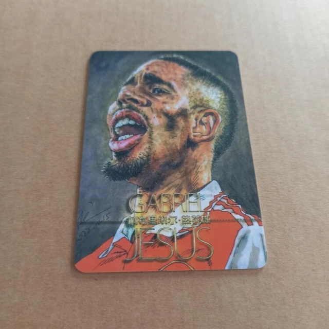 CARTOON PVC FOOTBALL SOCCER CARD Gabriel Jesus $5.49 - PicClick CA