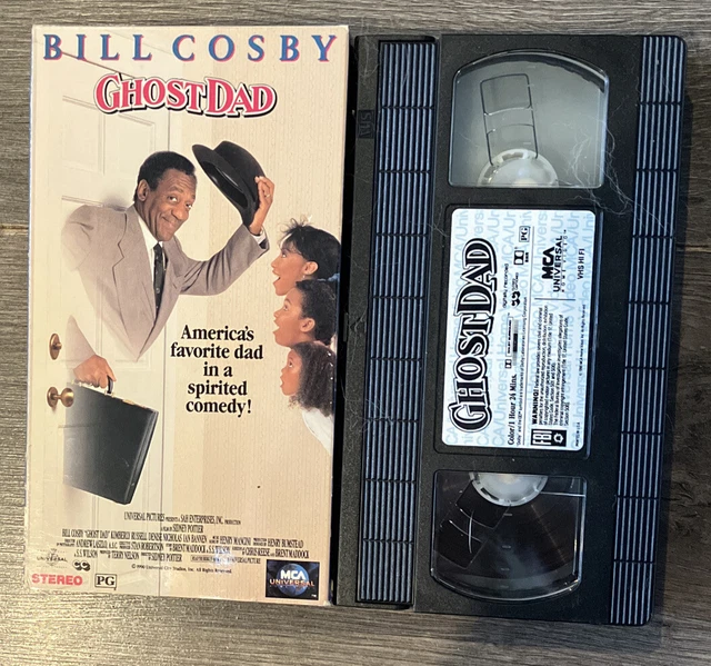 GHOST DAD ORIGINAL VHS Video Tape Release Pre Owned Bill Cosby Vintage ...