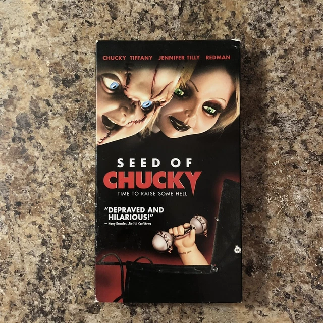 SEED OF CHUCKY (VHS, 2005) RARE Horror Jennifer Tilly Redman - TESTED ...