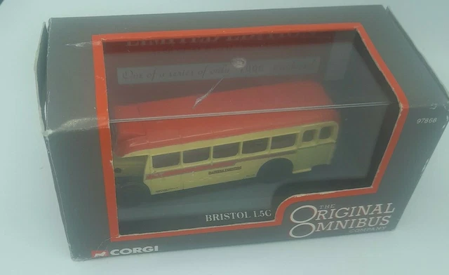 CORGI ORIGINAL OMNIBUS 97868 L5G Ecw Single Deck - Eastern Counties ...