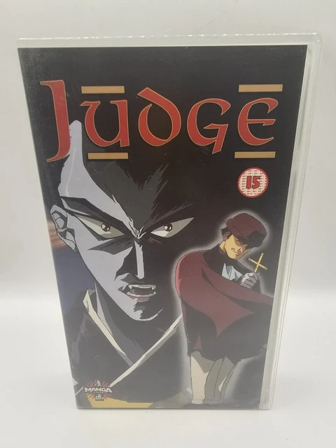 JUDGE 1993 ANIME Manga VHS Video Tape Cert 15 English Language £12.95 ...