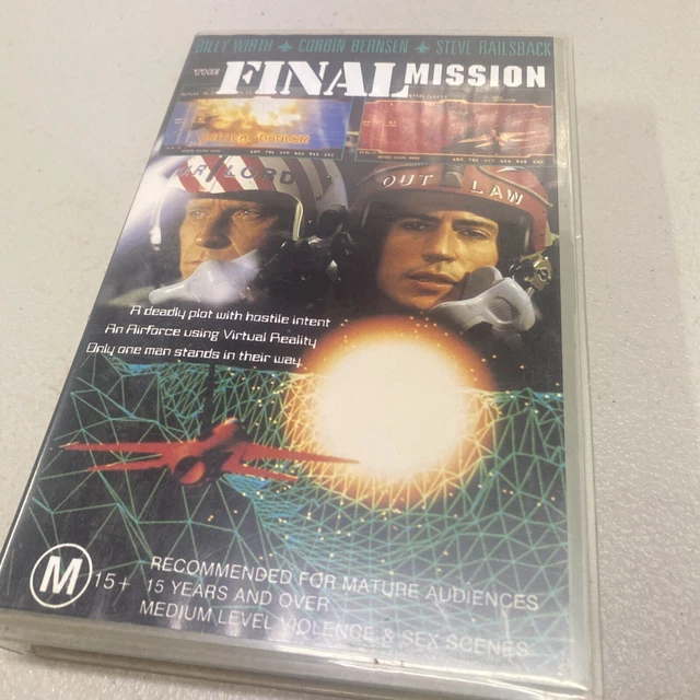 THE FINAL MISSION On VHS Ex Rental Big box $29.00 - PicClick AU