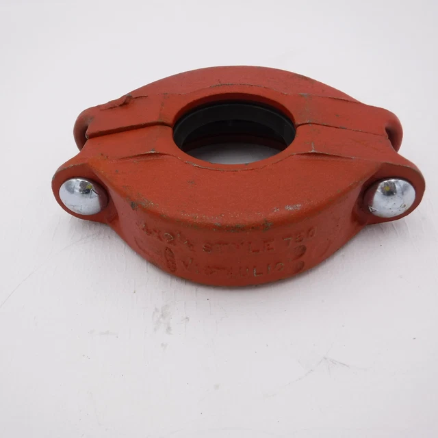 VICTAULIC 4 X 2 1 2 Painted Grooved Reducing Coupling Style 750 27 victaulic-4-x-2-1-2-painted-grooved-reducing-coupling-style-750-27