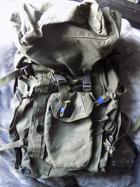 BRITISH ARMY OLIVE Green 100L Bergen Rucksack Long Back version Grade 1 ...