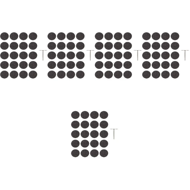 5 SETS FEET Grinder Sandpaper Nail Manicure Tools Flat Sanding Bit £43. ...