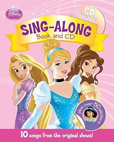 DISNEY PRINCESS SING-ALONG Book & CD - Disney EUR 5,05 - PicClick IT