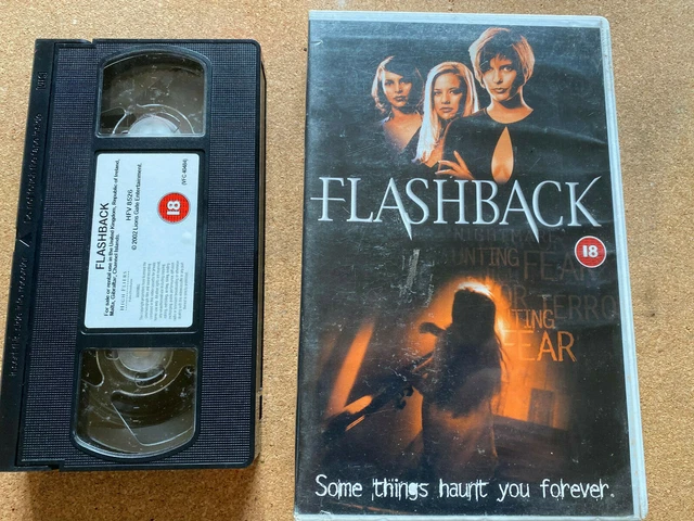 FLASHBACK RARE Horror Movie BIG CASE VHS PAL Video Ex Rental £16.50 ...